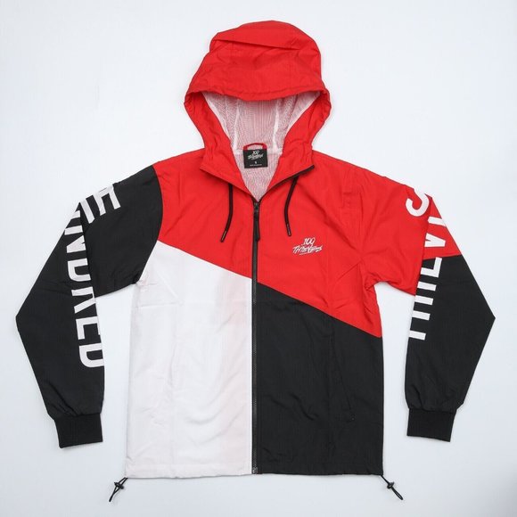 100 Thieves | Jackets & Coats | 0 Thieves Tri Color Hoodie Jacket Full ...